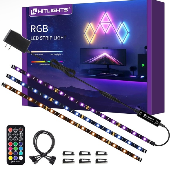 Accessories | Hitlights Led Strip Lights 3 Pcs 164ft Rgb Small Led ...